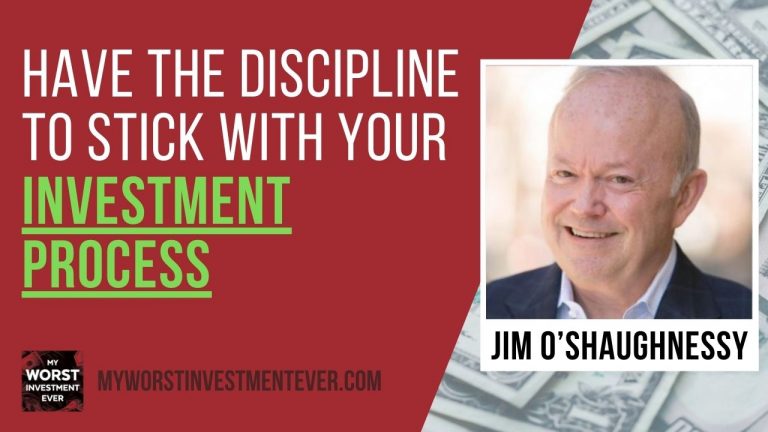 Ep289: Jim O’Shaughnessy – Have the Discipline to Stick With Your ...